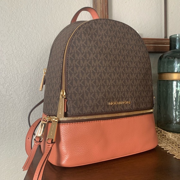 Michael Kors | Bags | New Mk Rhea Zip Medium Backpack | Poshmark